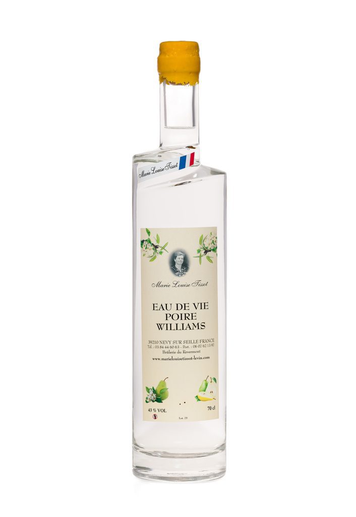 Eau de vie de Poire william 70 Cl | Marie Louise Tissot